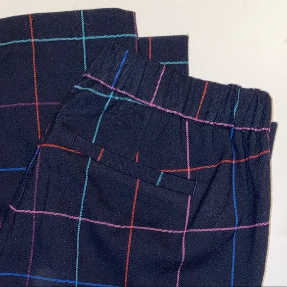 ecru | Pants & Jumpsuits | Ecru Navy Windowpane Pants | Poshmark